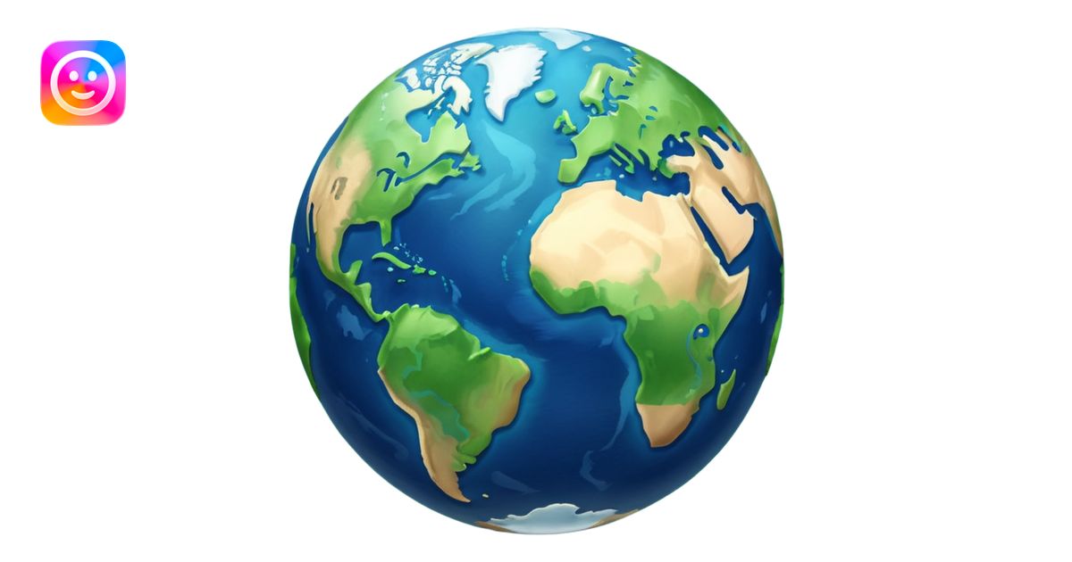Earth emoji | AI Emoji Generator