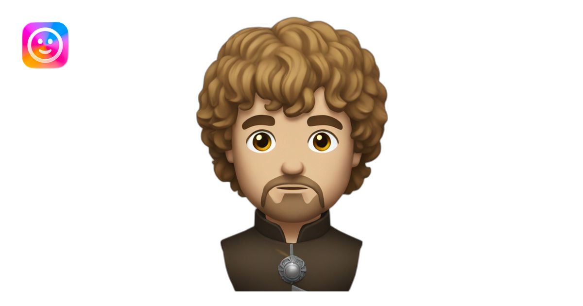Tyrion Lannister emoji | AI Emoji Generator