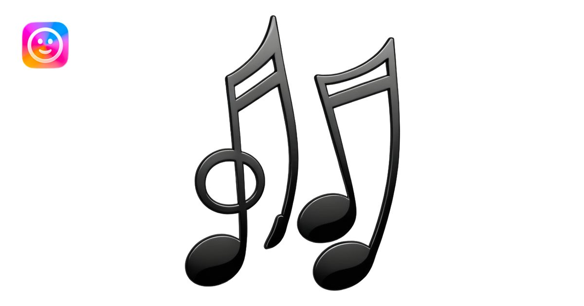 I want to create emoji i have one side 𝄢. I want to create its left ...