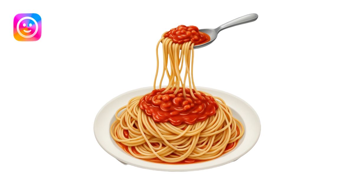 Spaghetti emoji | AI Emoji Generator