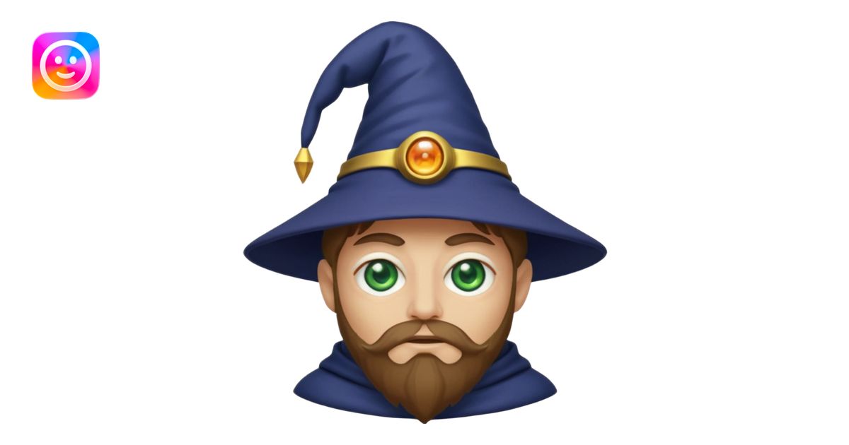 Cyclop with wizard hat emoji | AI Emoji Generator