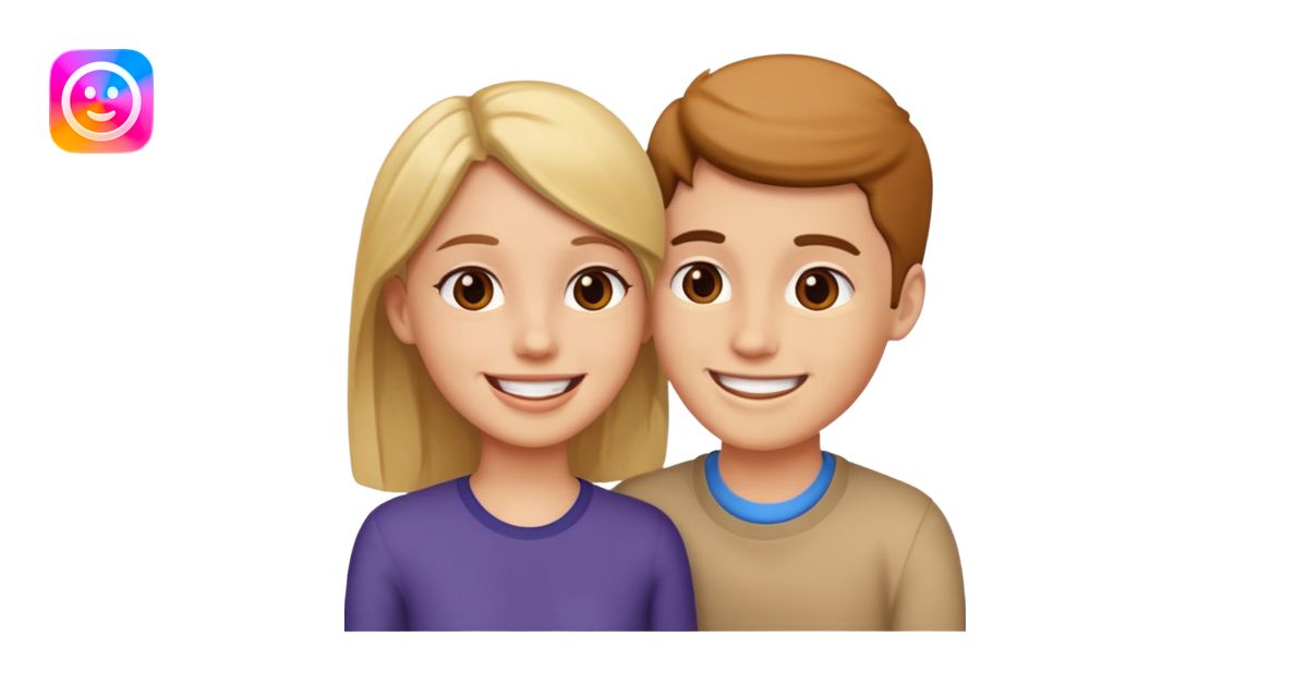 two people talking to eachother emoji | AI Emoji Generator