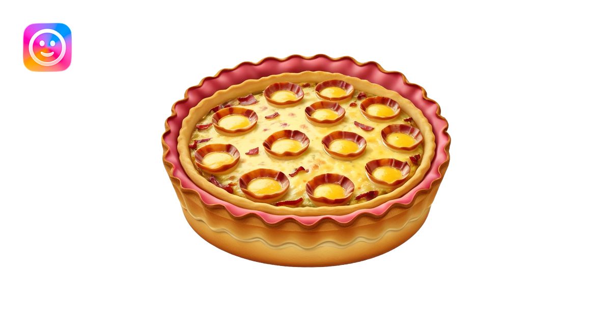 Quiche Lorraine emoji | AI Emoji Generator
