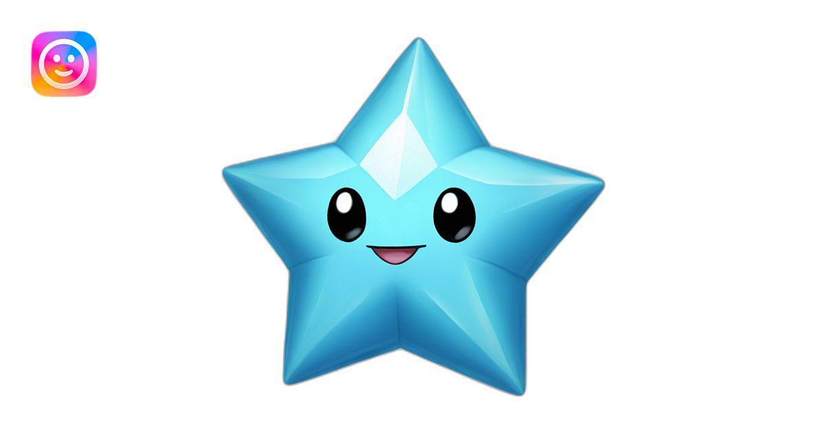 lucky-star-pokemon-diamond emoji | AI Emoji Generator