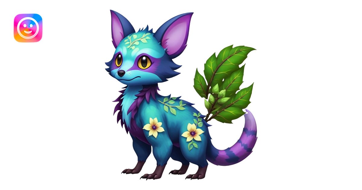 Realistic Sharp swampy mossy elemental ivy floral detailed Colorful ...