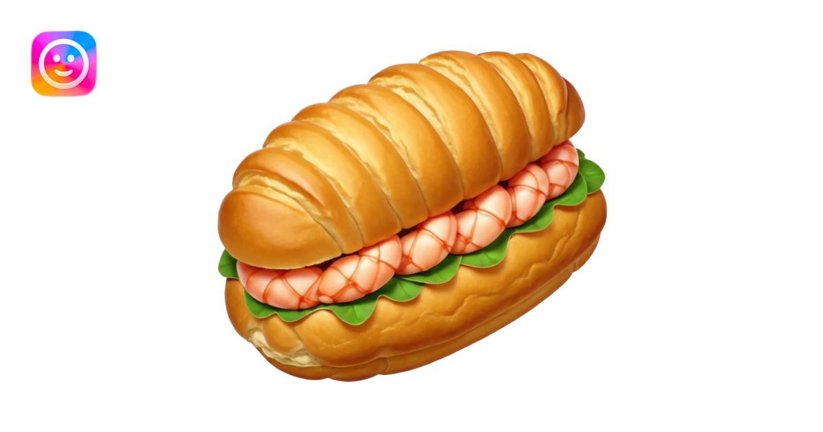 Un choux à la crevette emoji | AI Emoji Generator