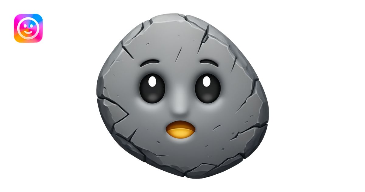 one stone emoji | AI Emoji Generator