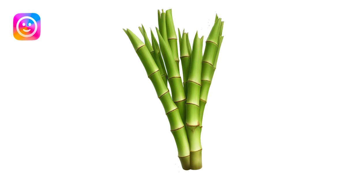 Bamboo shoot emoji | AI Emoji Generator