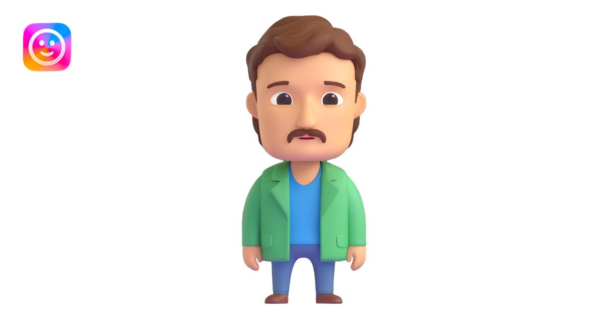draw pedro pascal emoji | AI Emoji Generator