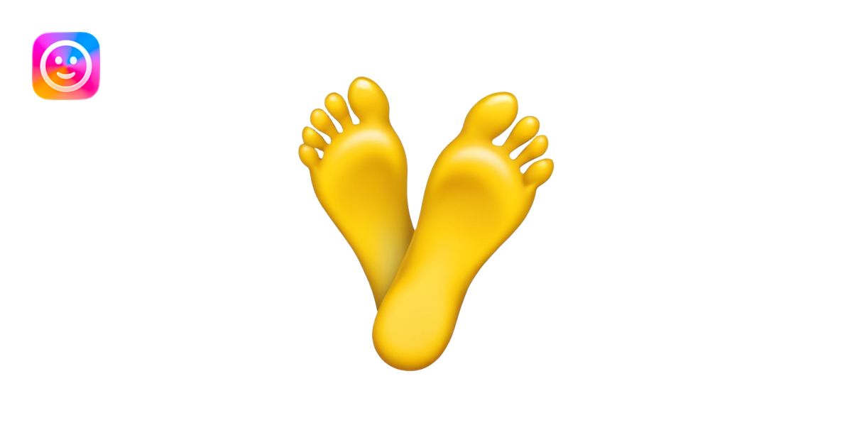 Happy feet emoji emoji | AI Emoji Generator