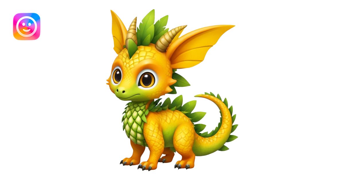 Mango-Pineapple-Kiwi-themed "Dutch Angel Dragon"-"Vernid"-"Trico"-furry ...
