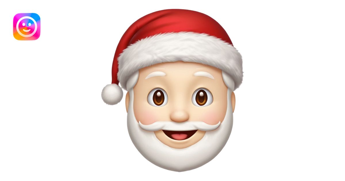 christmas emoji happy emoji | AI Emoji Generator