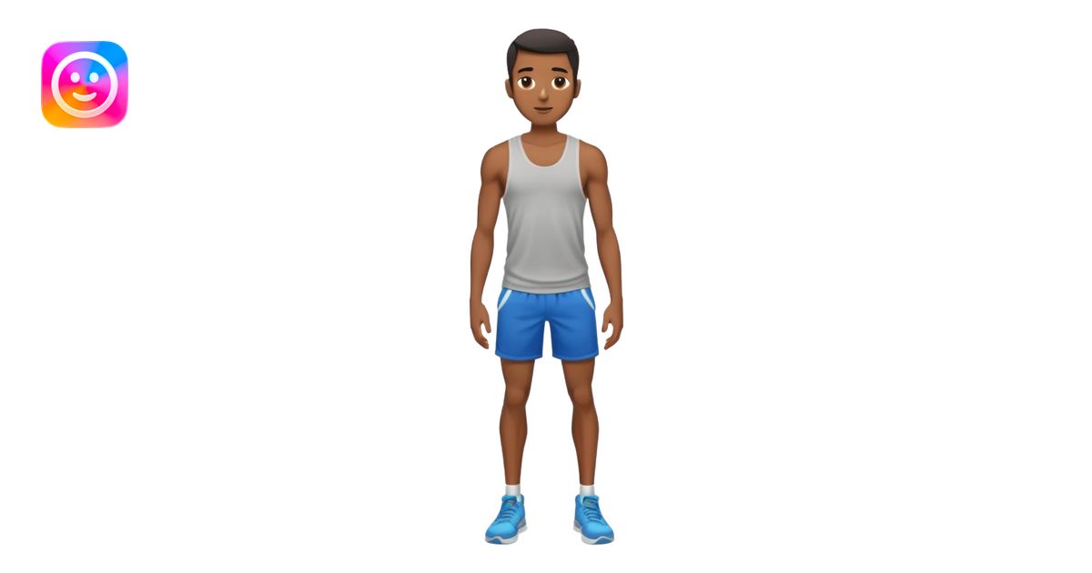 Skinny black man with gyatt full body emoji | AI Emoji Generator