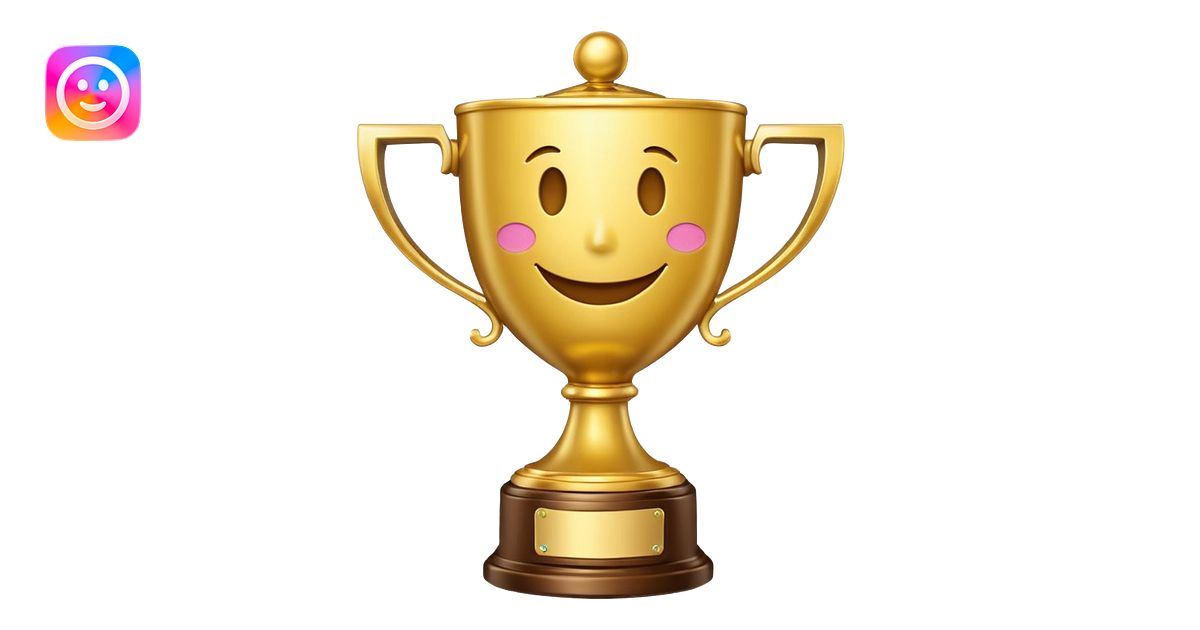 EMOJI AND WIN CUP emoji | AI Emoji Generator