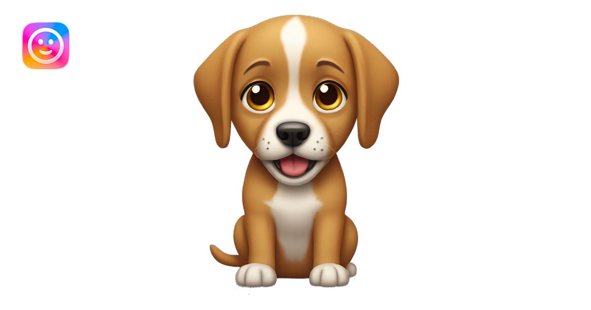 Perrito llorando emoji | AI Emoji Generator