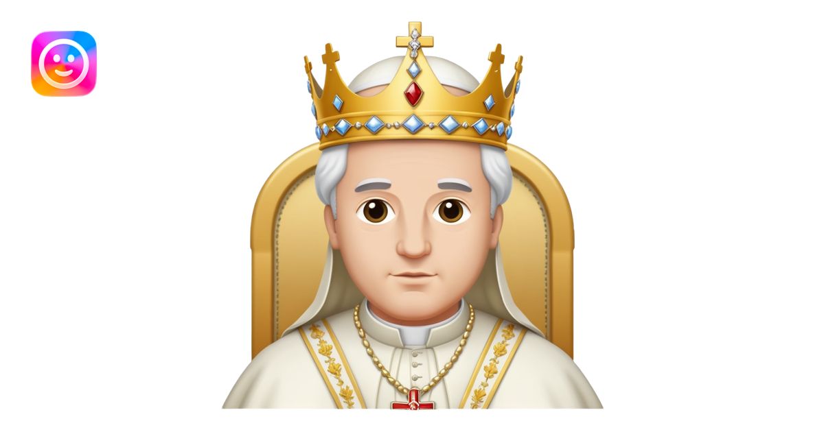 Pope Leo XIV emoji | AI Emoji Generator