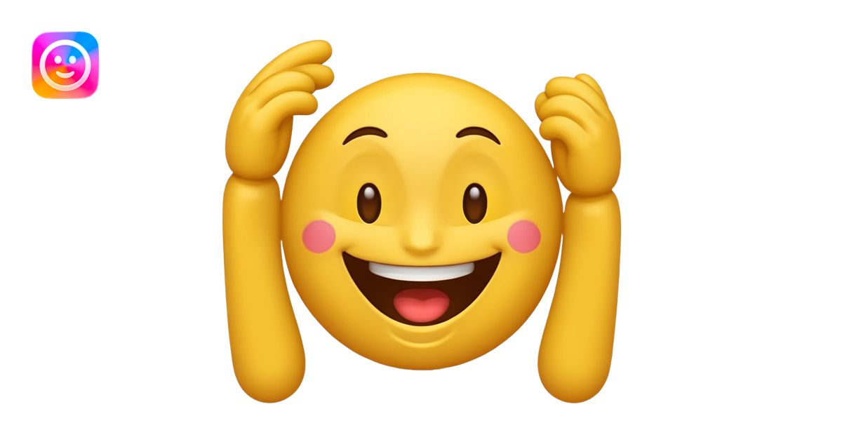 an emoji that is happy and crazy emoji | AI Emoji Generator