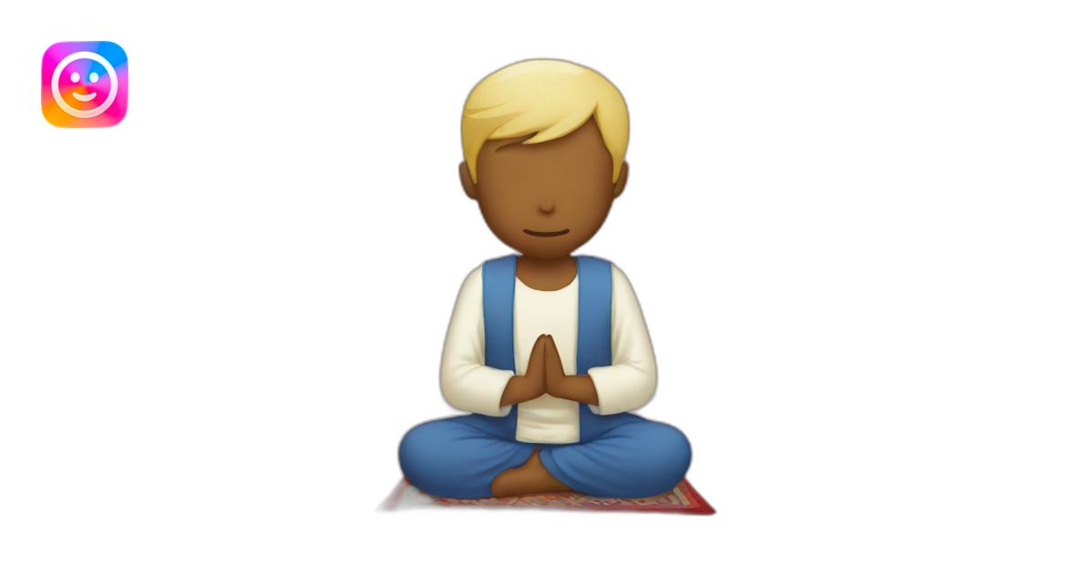 Rug prayer emoji | AI Emoji Generator