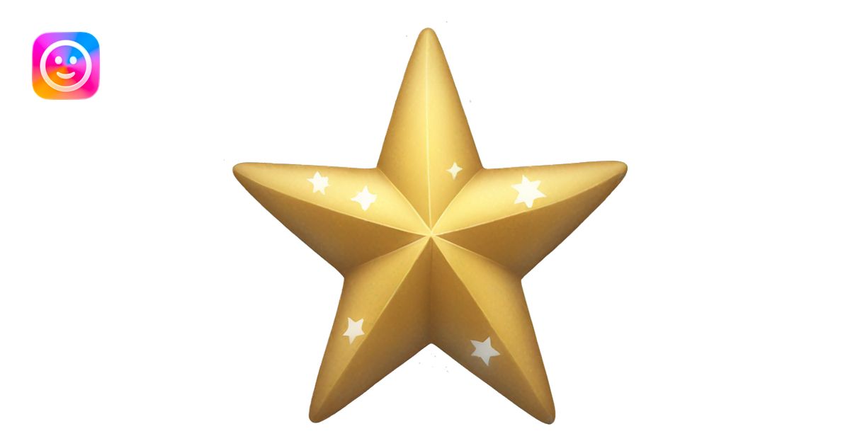 christmas star emoji | AI Emoji Generator
