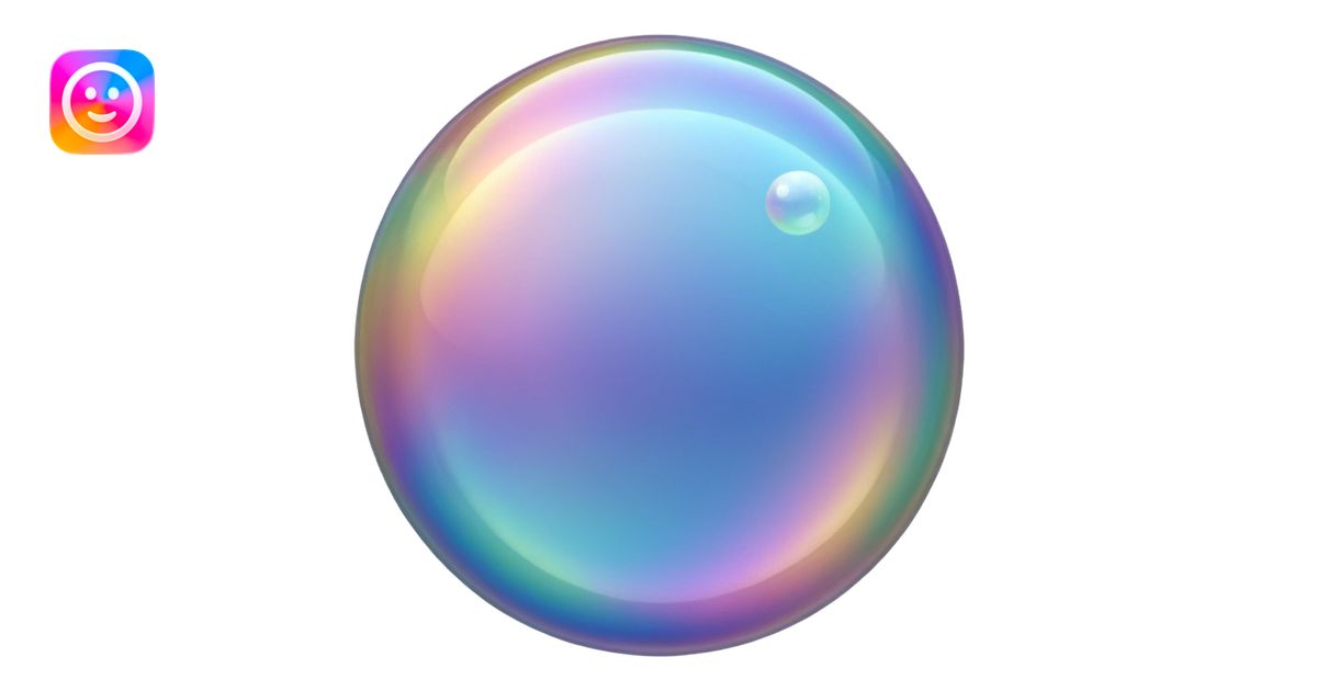 SOAP bubbles emoji | AI Emoji Generator