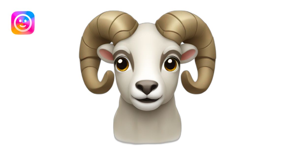 Ram emoji | AI Emoji Generator