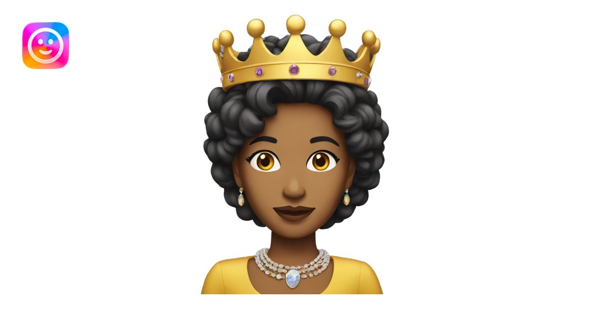 Queen emoji | AI Emoji Generator
