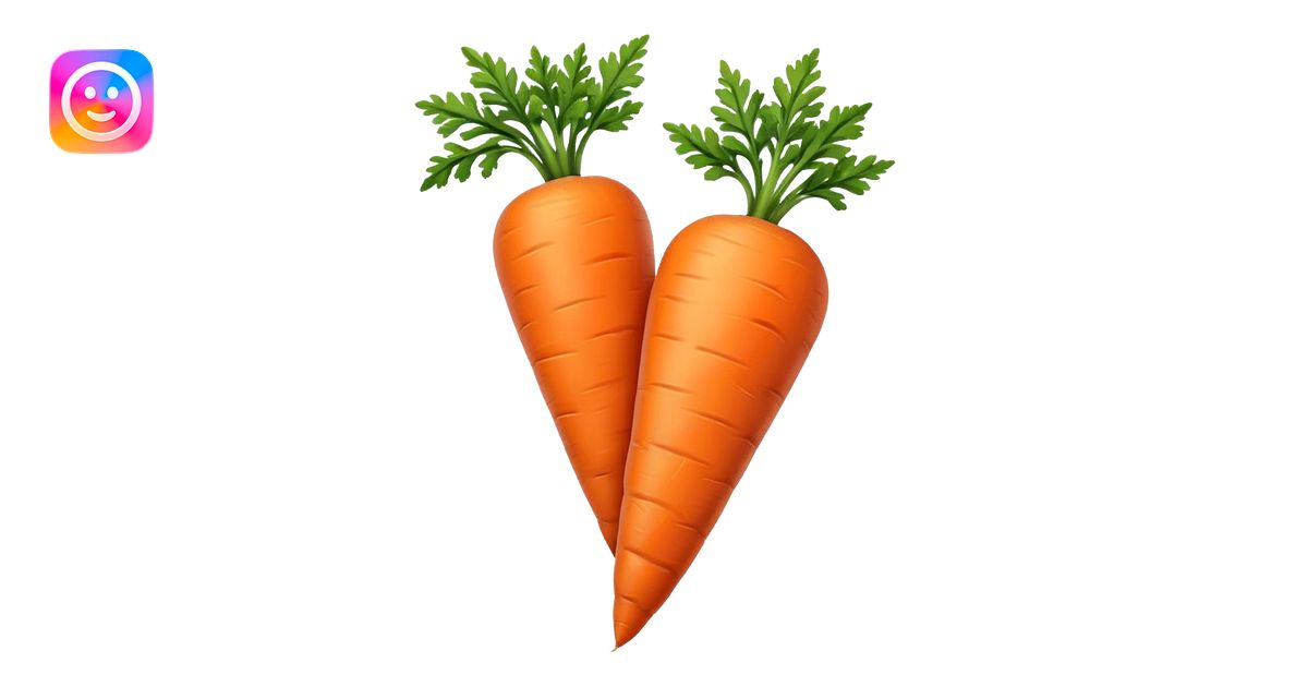carrot yellow color emoji | AI Emoji Generator