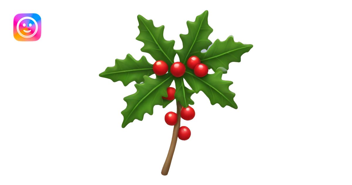 Mistletoe emoji | AI Emoji Generator