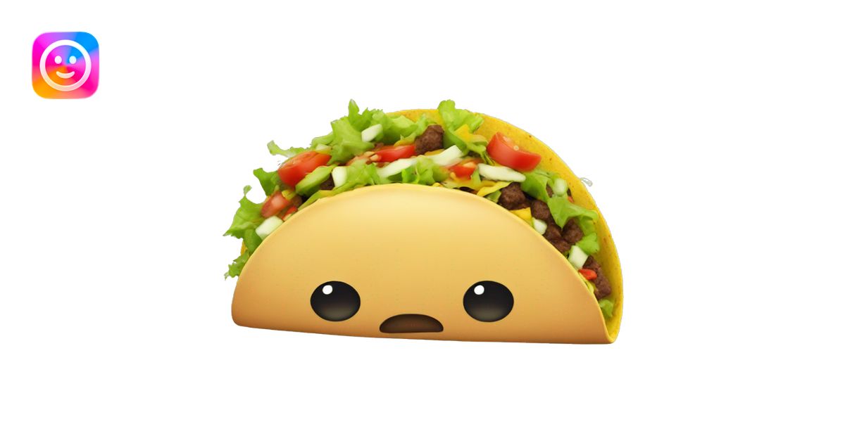 Taco on ur head emoji | AI Emoji Generator