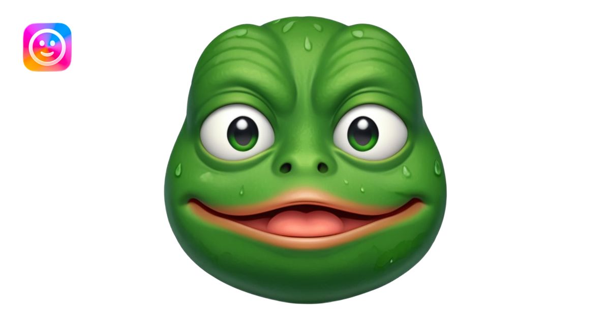 pepe the frog crying alone emoji | AI Emoji Generator
