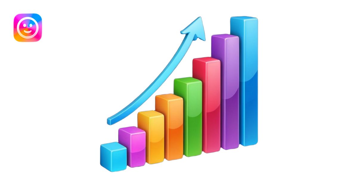 income chart emoji | AI Emoji Generator