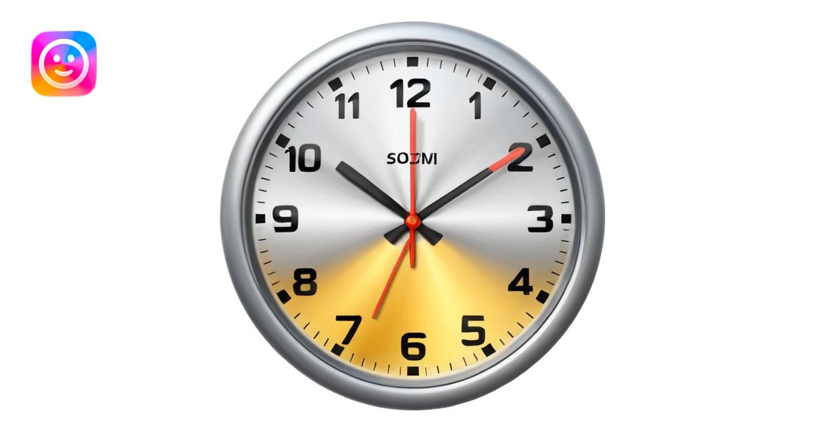 speeding clock thats running down fast emoji | AI Emoji Generator