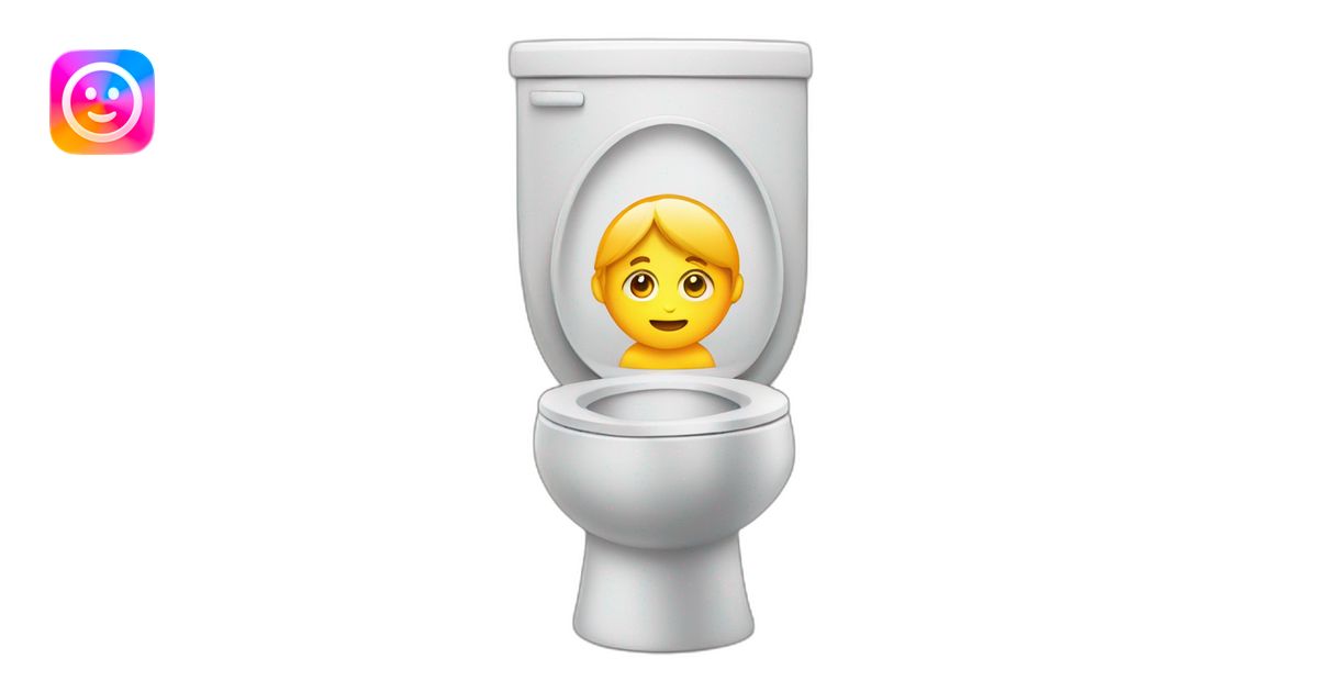 person on toilet emoji | AI Emoji Generator