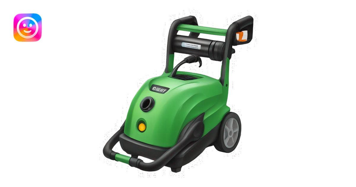 green high pressure washer emoji | AI Emoji Generator