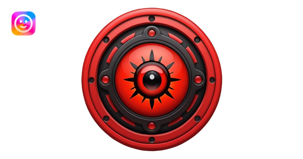 Sharingan emoji | AI Emoji Generator
