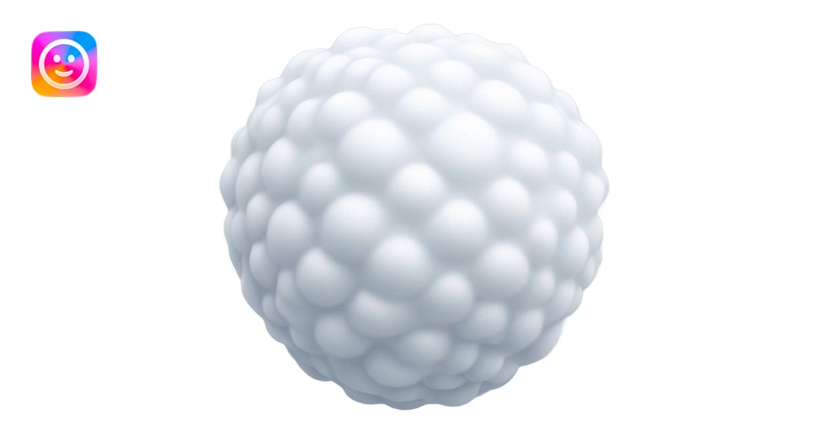 snow ball dol emoji | AI Emoji Generator