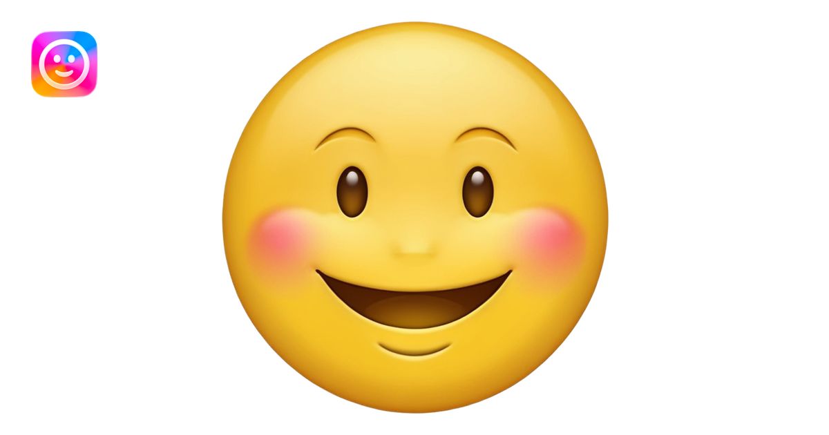 Round face emoji sticker 😁- radiant smiley face with smiling eyes emoji ...