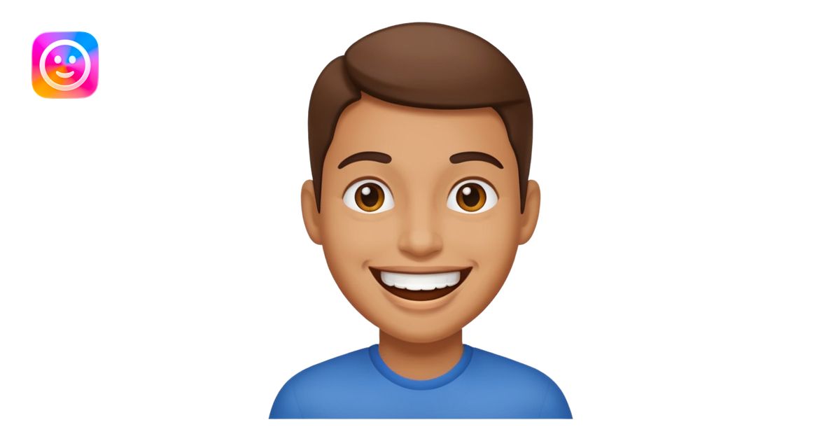 Super smile emoji | AI Emoji Generator