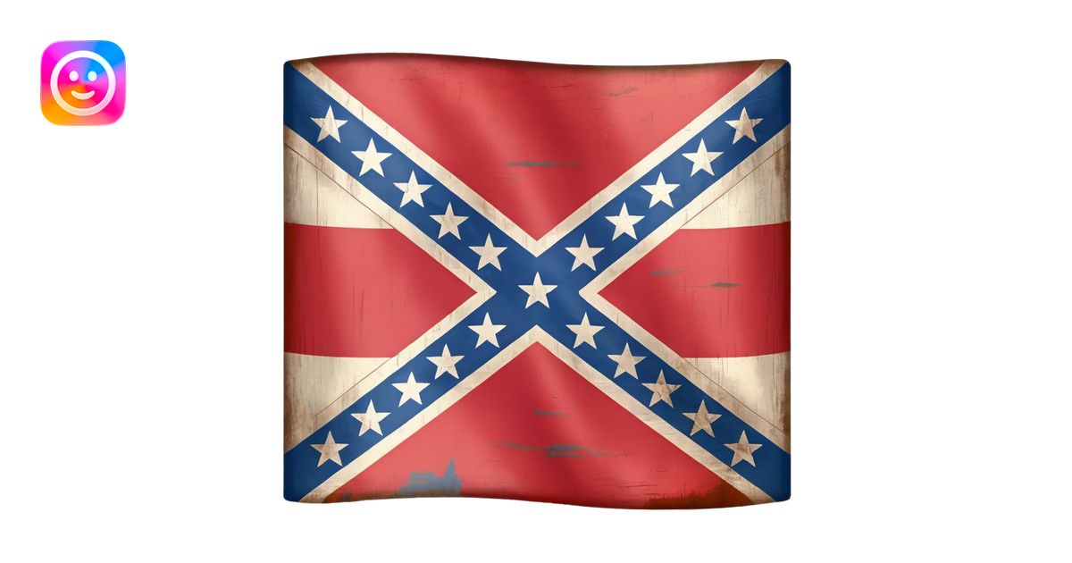 Confederate flag emoji | AI Emoji Generator