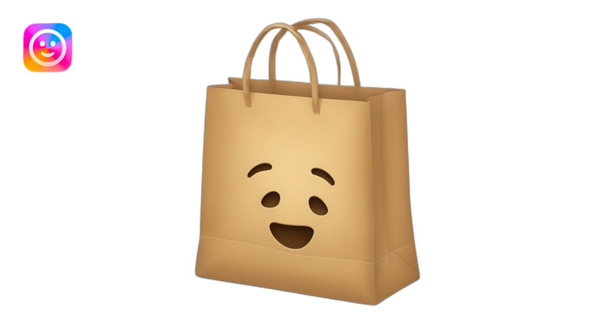 shopping bag emoji | AI Emoji Generator