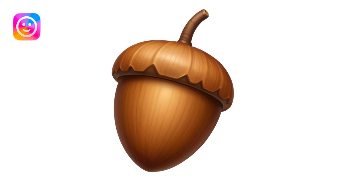 acorn emoji | AI Emoji Generator