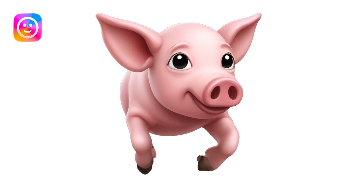 pigs fly in the desert emoji | AI Emoji Generator