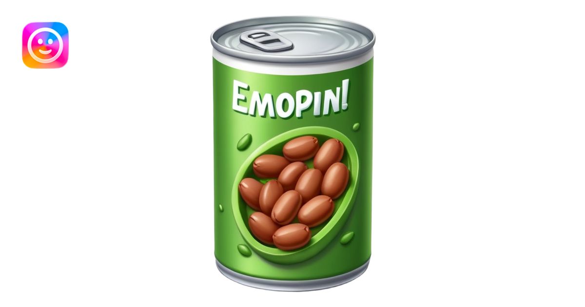 can of beans emoji | AI Emoji Generator