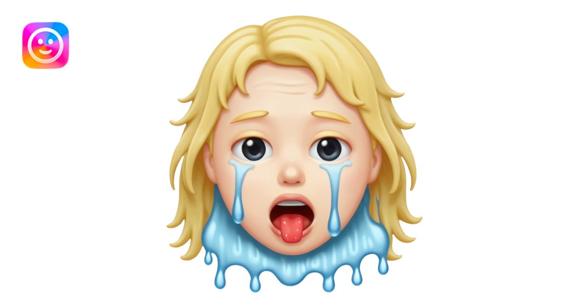 Retard drooling emoji | AI Emoji Generator