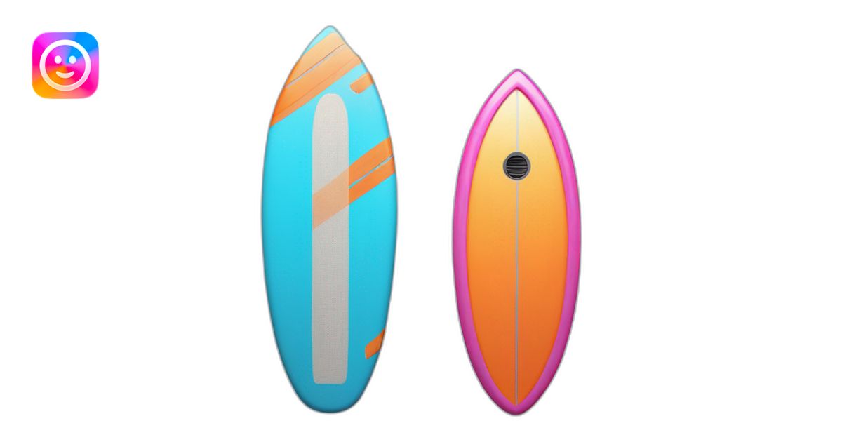surf board Cartoon Blue and orange smiling and a microphone Cartoon ...