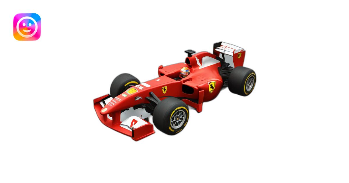 ferrari f1 emoji | AI Emoji Generator