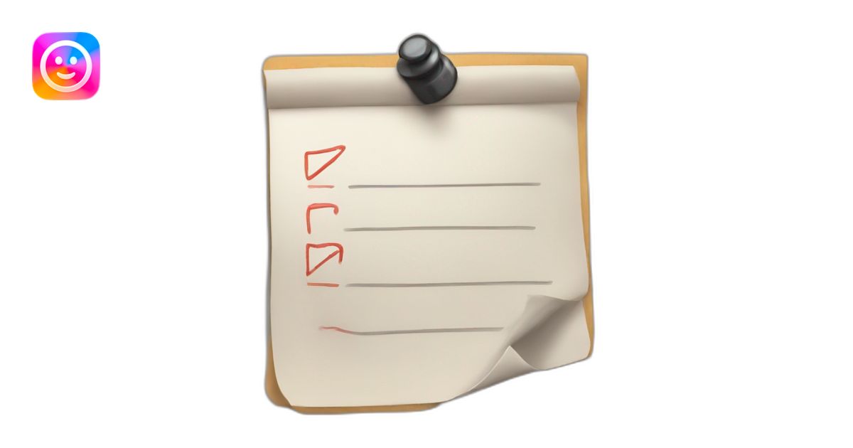 To do list emoji | AI Emoji Generator