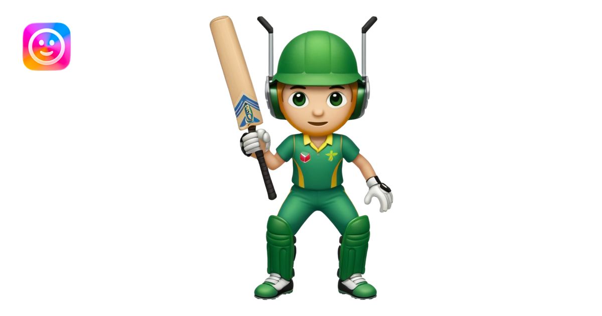 Cricket 4 emoji | AI Emoji Generator