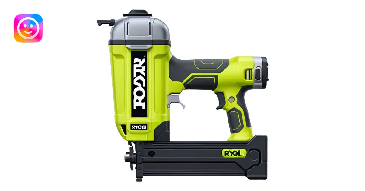 RYOBI 18V ONE+ AirStrike 18-Gauge Cordless Brad Nailer emoji style ...