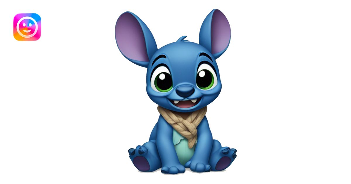 Stich disney emoji | AI Emoji Generator